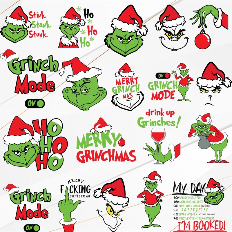 Grinch Sublimation - Etsy