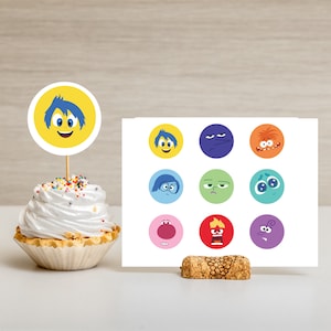 Inside Out Faces Png/svg Bundle,emotions Team,cartoon Emotions Posters ...