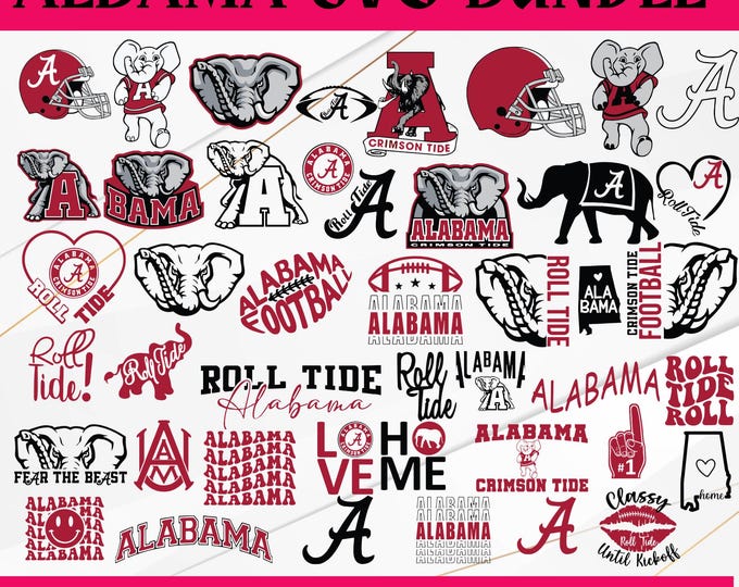 University of Alabama - Big Al - Etsy