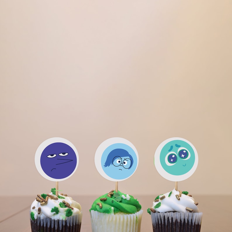 Inside Out Faces Png/svg Bundle,emotions Team,cartoon Emotions Posters ...