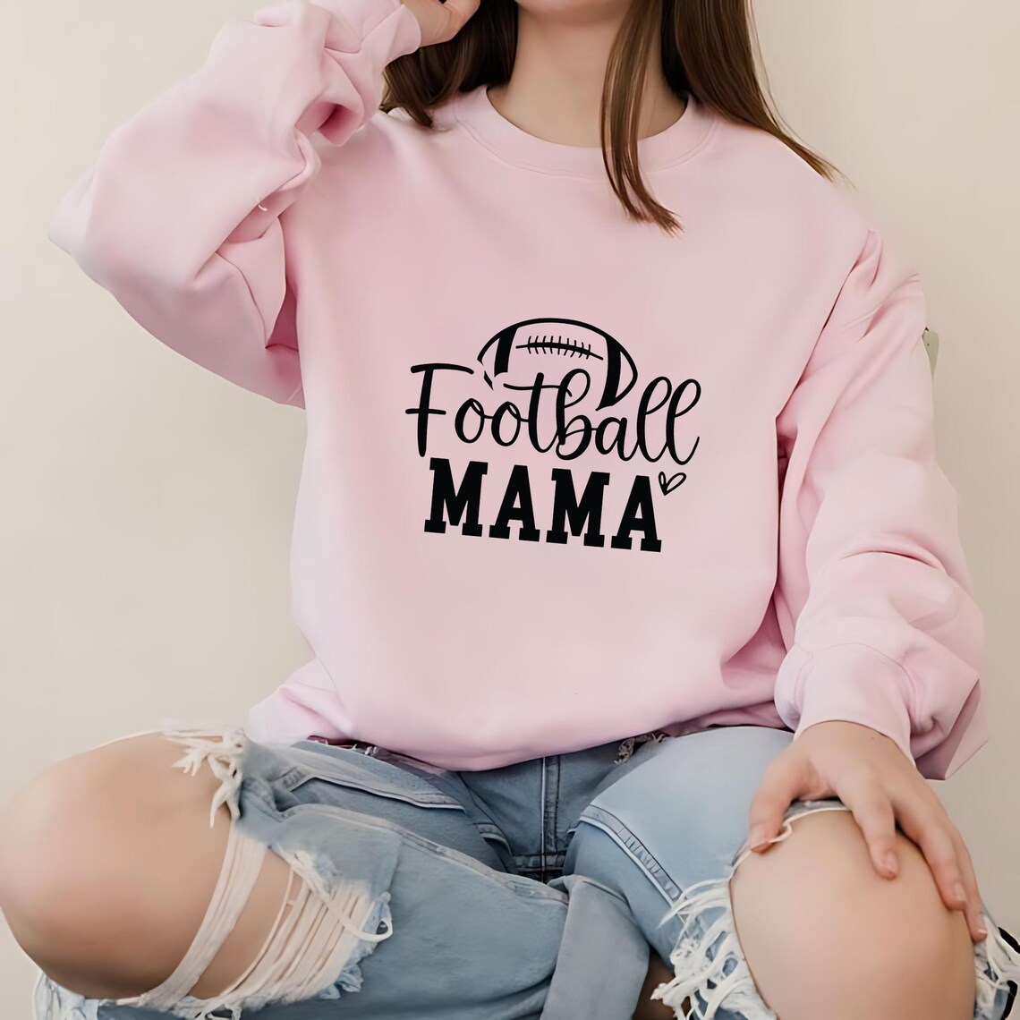 Football Mom SVG Bundle: Funny Sport Mom Shirt Designs (digital ...