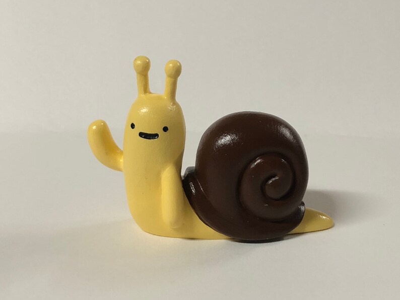 Happy Kawaii Snail Gift for Him Gift for Her - Etsy