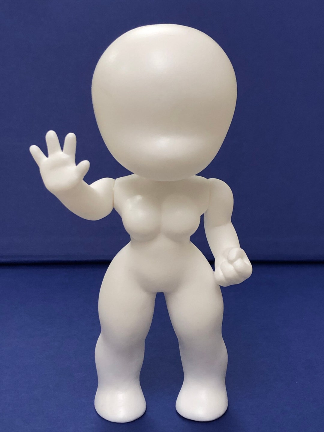 DIY Blank White Resin Custom Figure Mac-Étte - Etsy