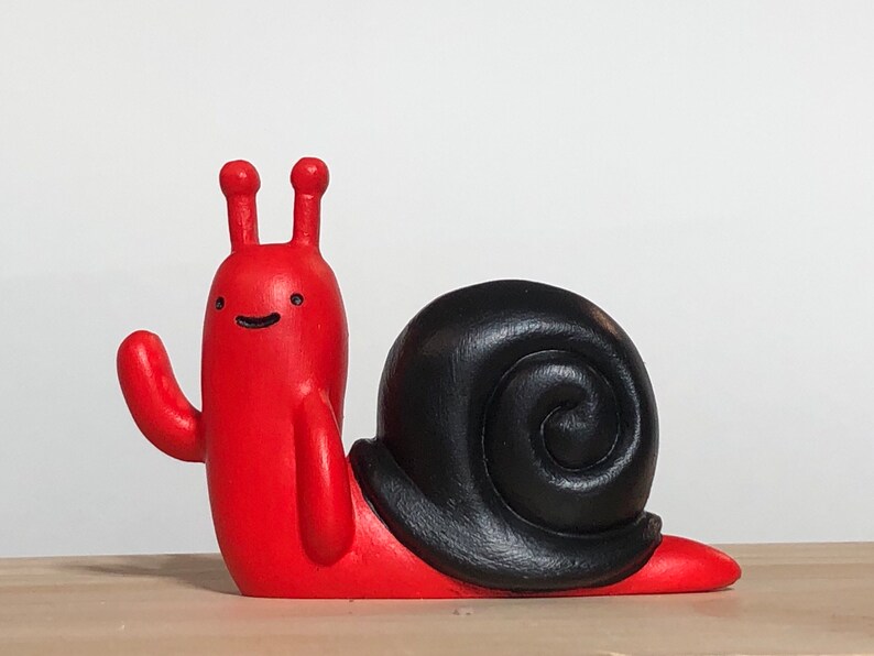 Happy Kawaii Snail Gift for Him Gift for Her - Etsy