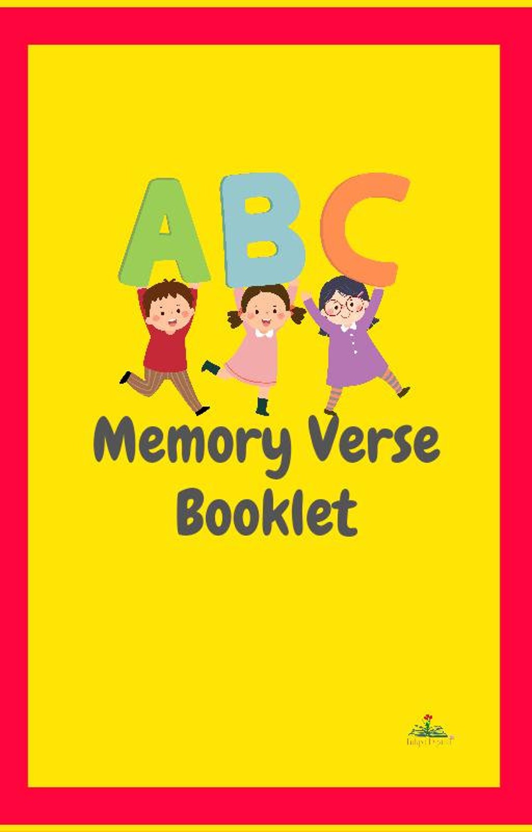 ABC Memory Verse Booklet - Etsy
