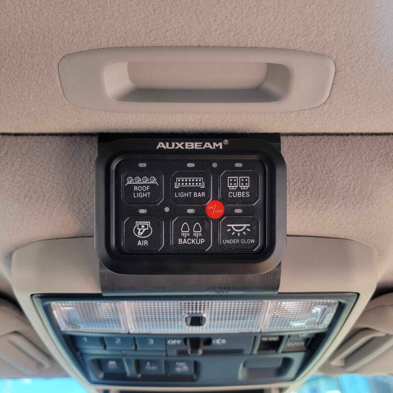 5th Gen Toyota 4runner 6 Gang Captain Switch Panel Mount fits Auxbeam - Etsy