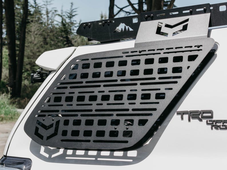 5th Gen Toyota 4runner Exterior MOLLE Panel (stainless Steel) - Etsy
