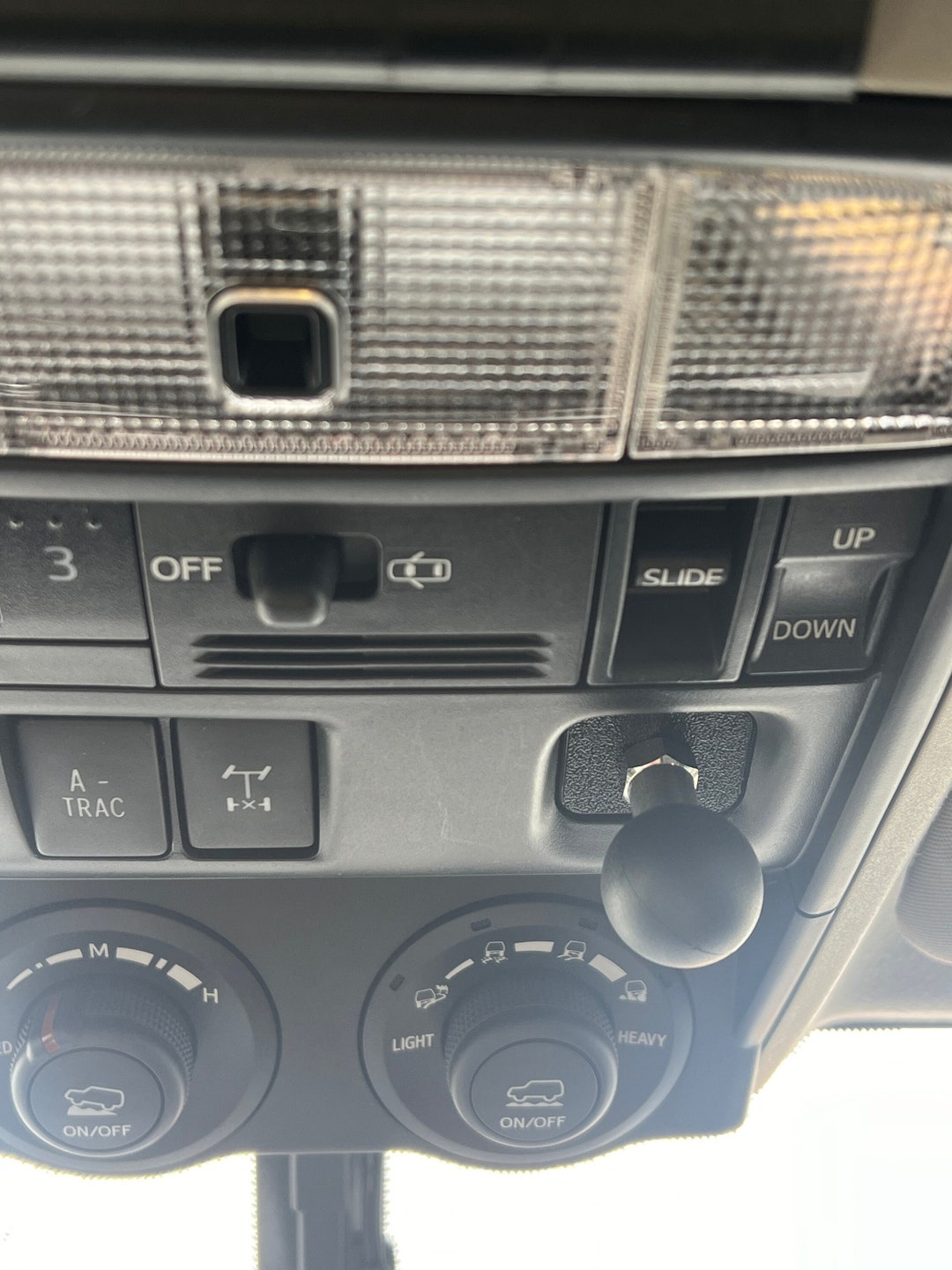 2010-2024 Toyota 4runner Overhead Console Ball Mount (5th Gen) - Etsy