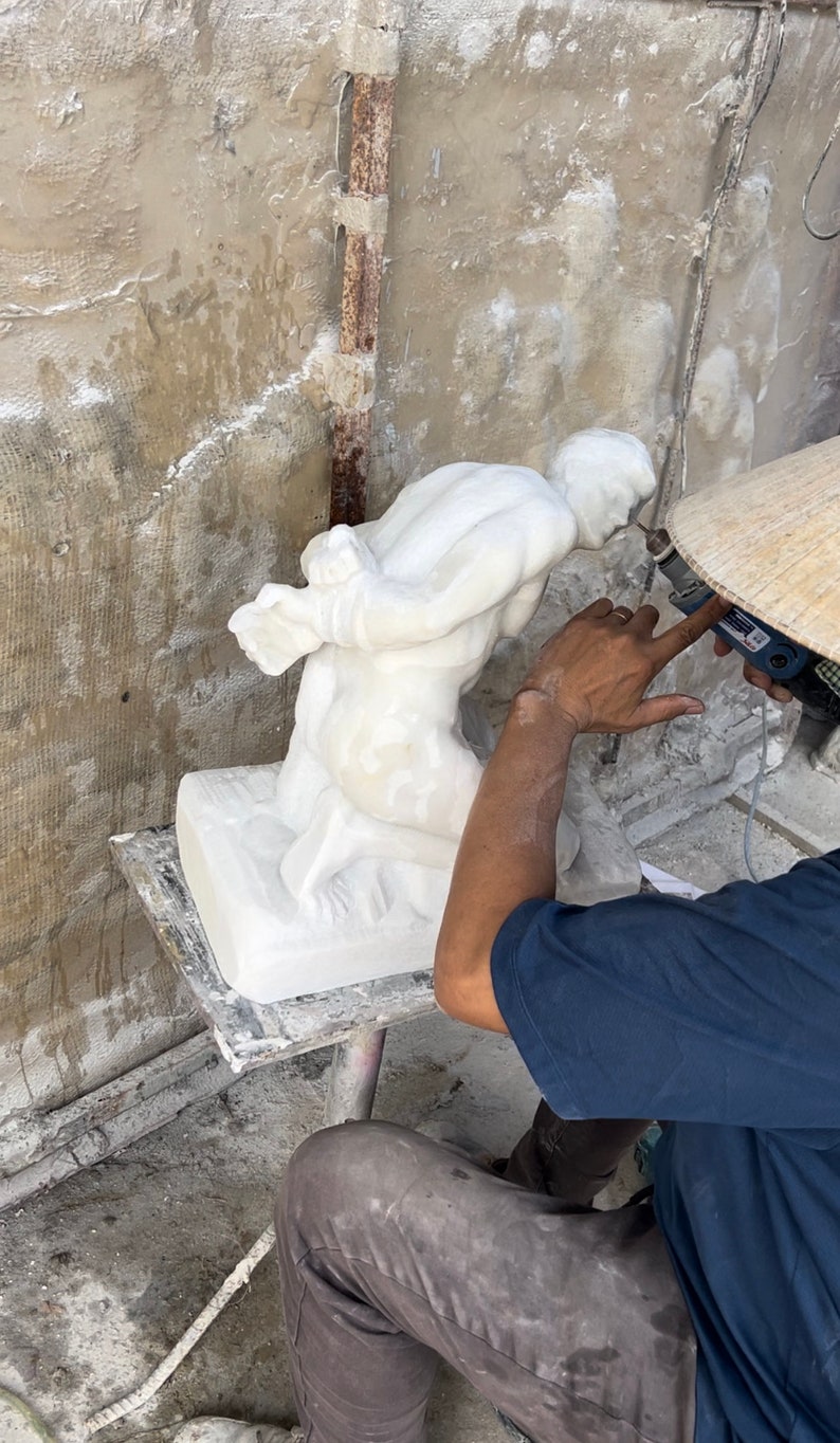 Aphrodite of Knidos Natural Marble Stone Statue - Etsy