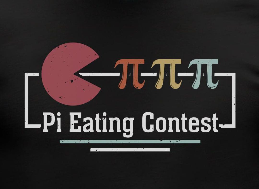 Pi Day T-shirt, Pi Eating Contest, Gift for Teacher, Pi Day Shirt, 3.14 ...