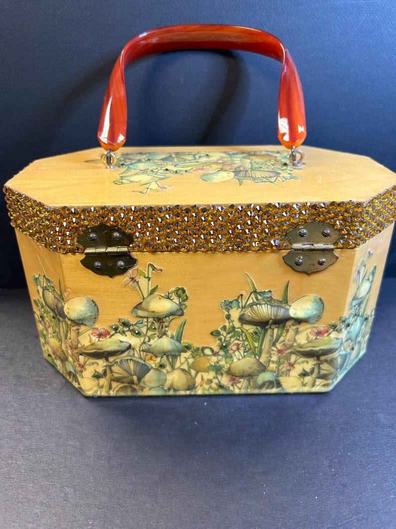 1950s Vintage Box Purse - Etsy