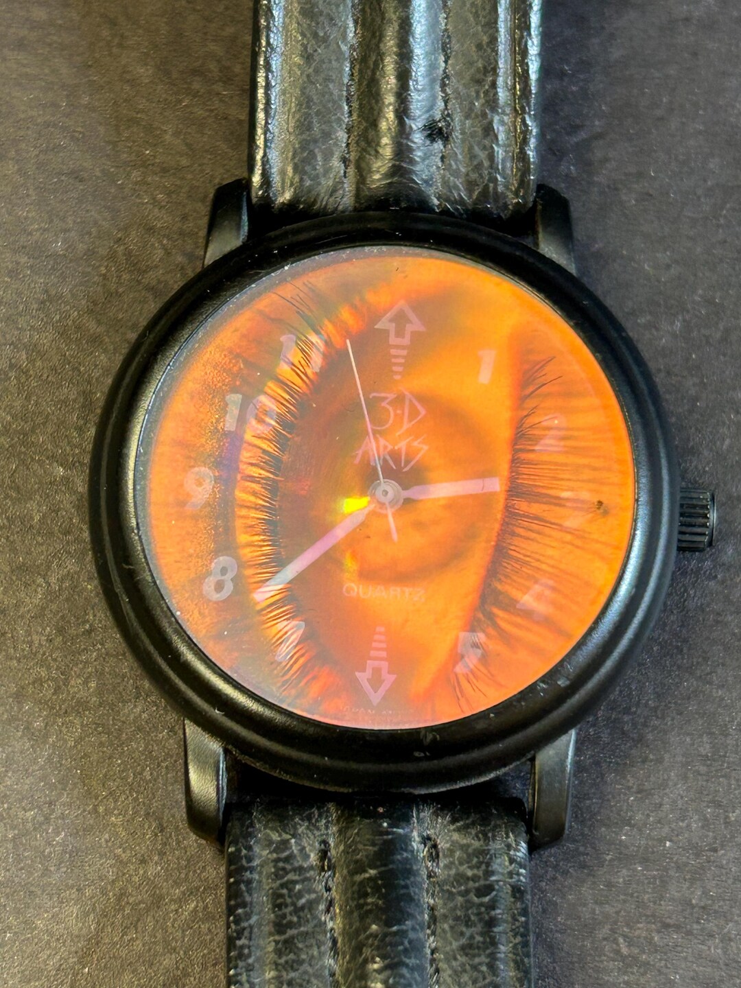 Vintage Holographic 3D Arts Eyeball Watch - Etsy