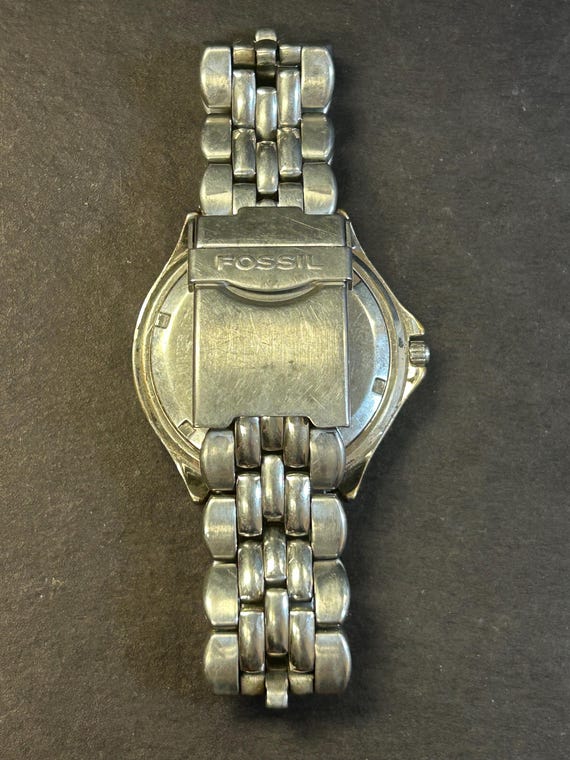 Mens Fossil Blue watch - Gem