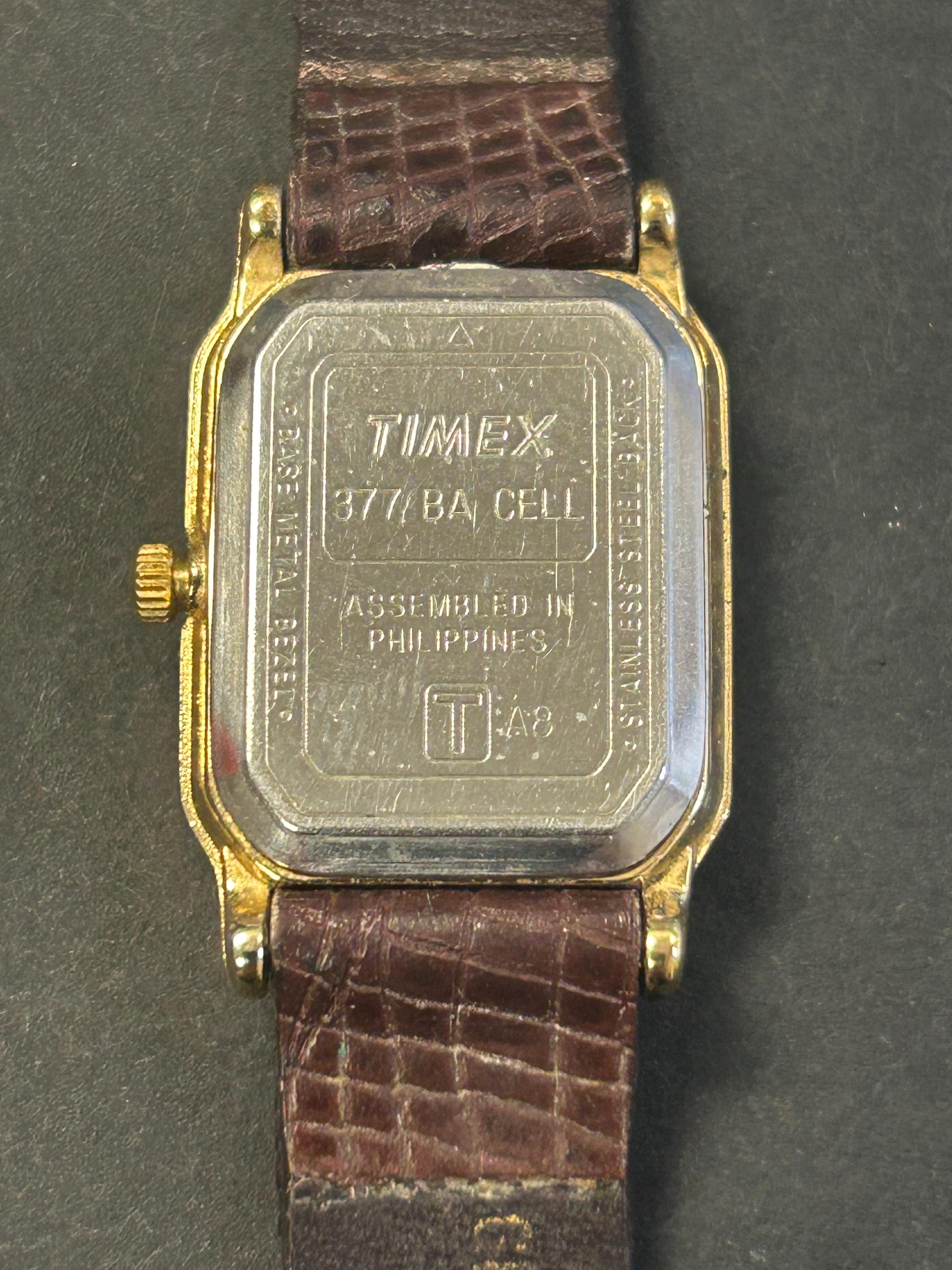 1980s Ladies Vintage Timex Tank Watch - Etsy