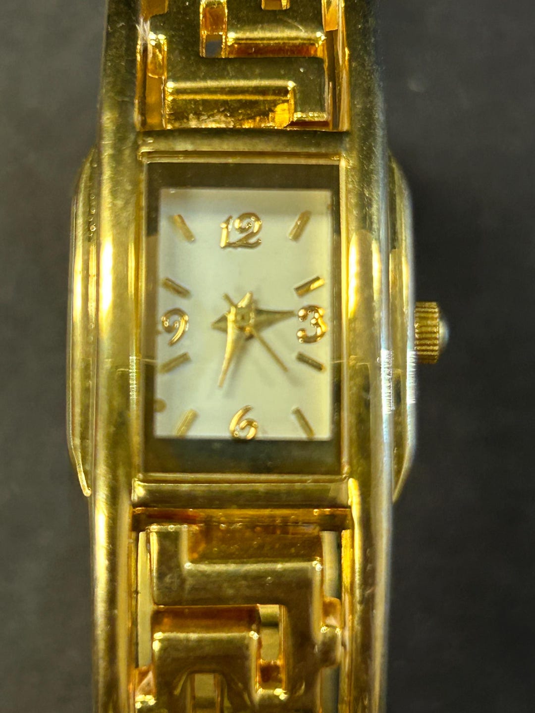 Ladies LDADPR Gold Tone Bangle Watch - Etsy