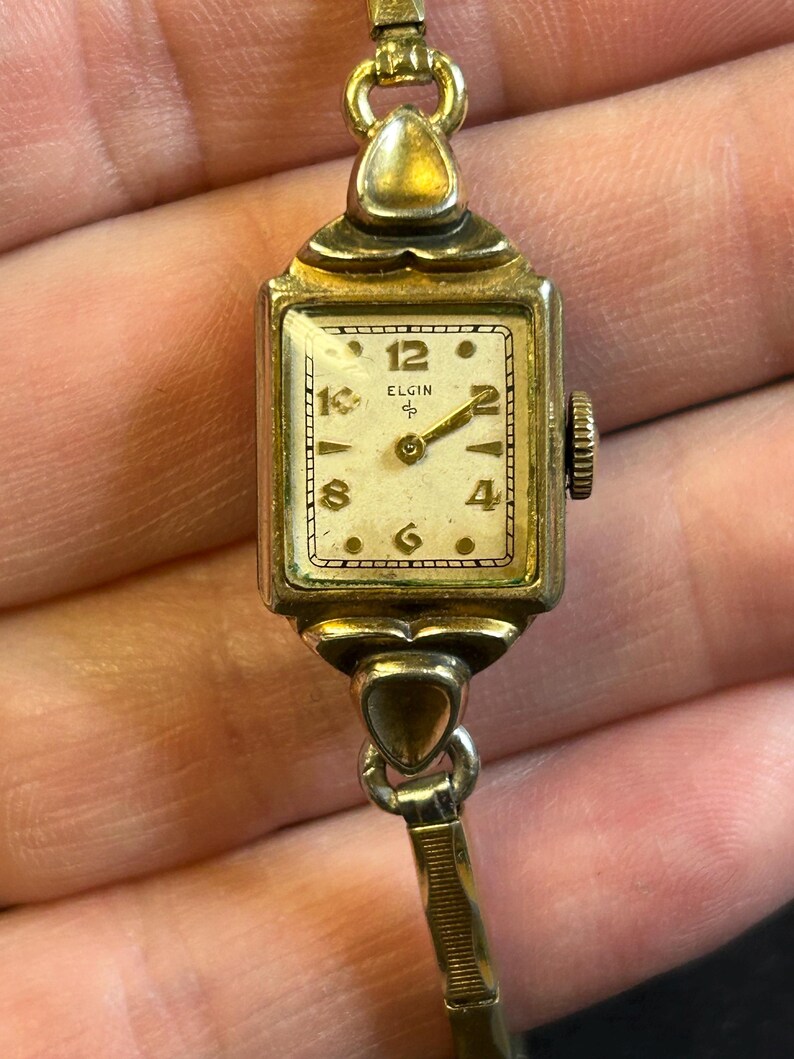 1940s Ladies Vintage Elgin Manual Wind Watch - Etsy