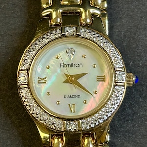 Ladies Armitron Designer Dress Watch - Etsy