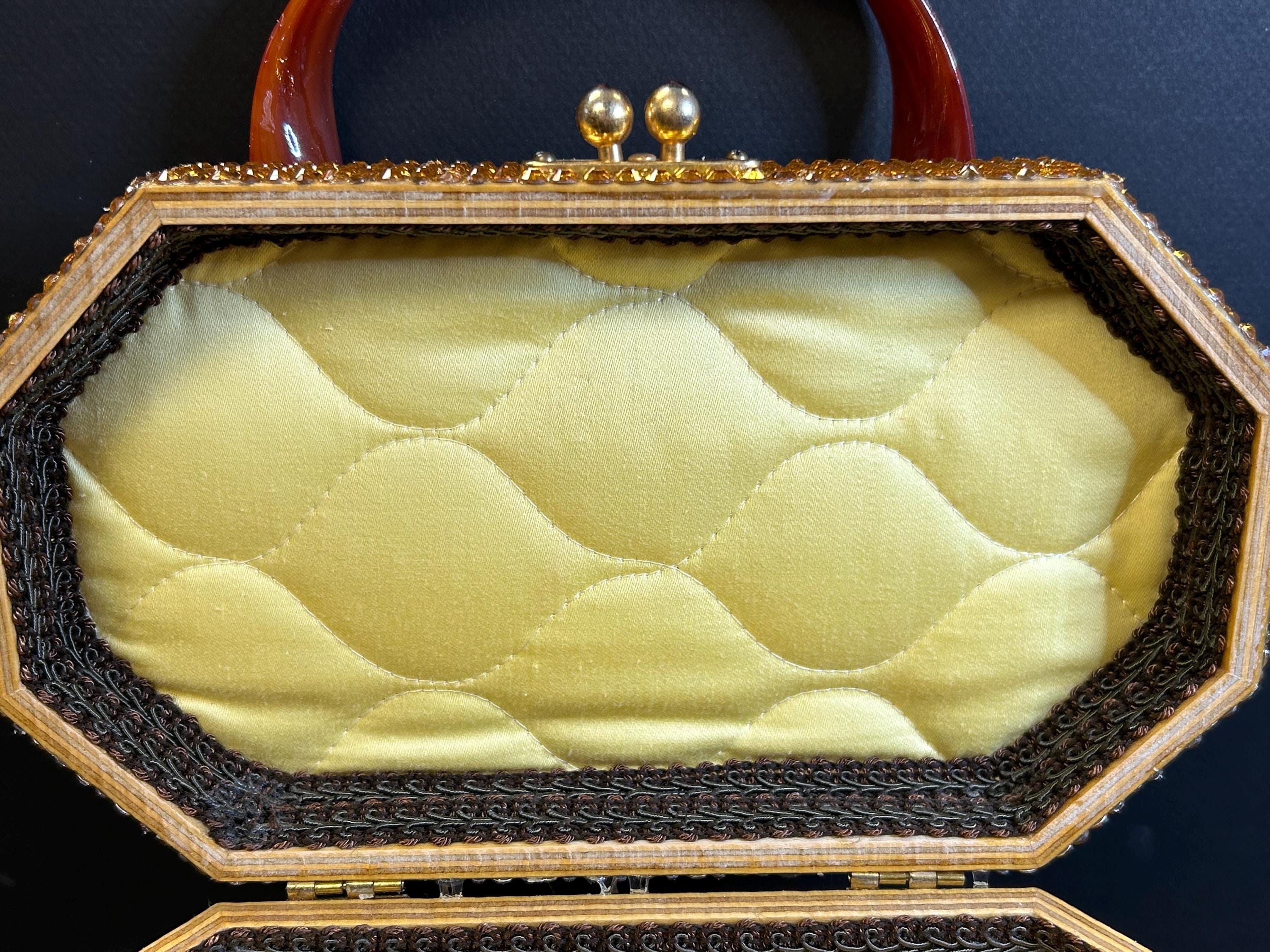 1950s Vintage Box Purse - Etsy
