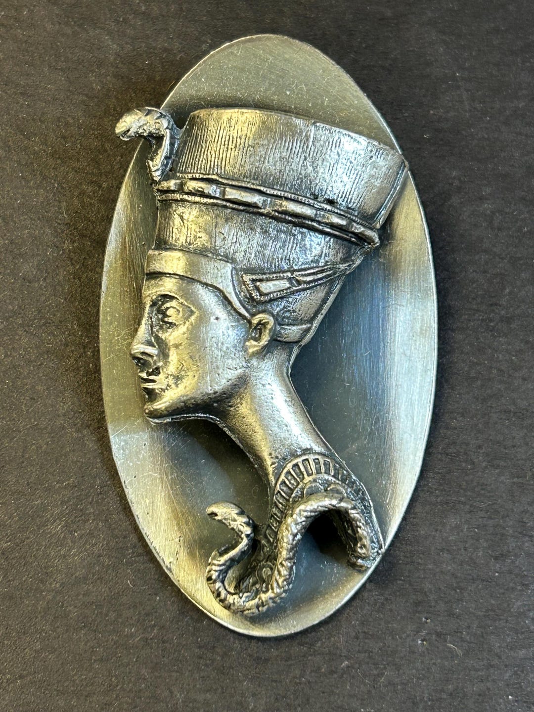 Vintage Egyptian Nefertiti Designer Brooch - Etsy