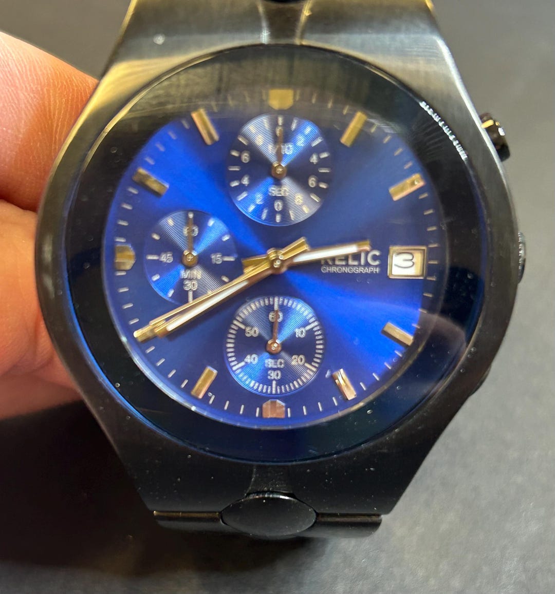 Mens Relic by Fossil Chronograph Watch - Etsy