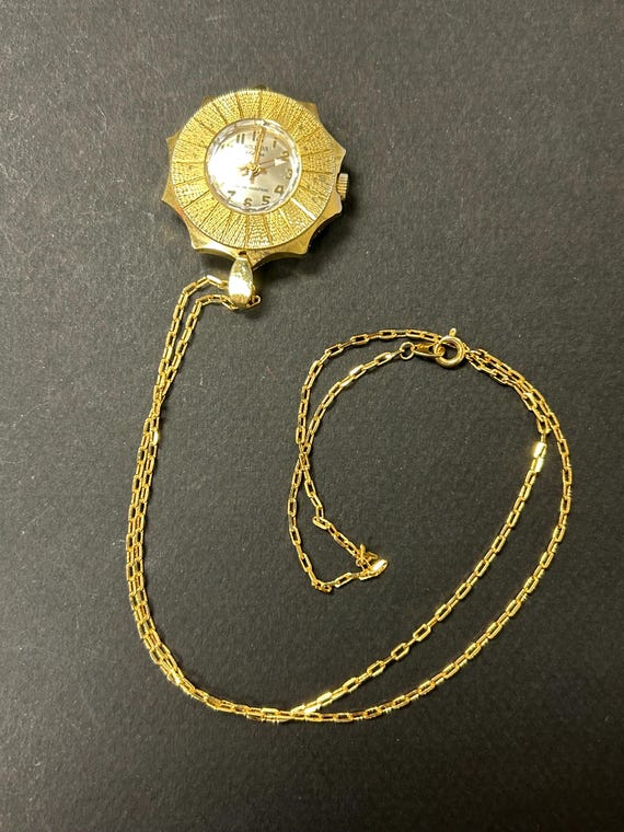 1960s Vintage Woldman Electra manual wind pendant wat… - Gem