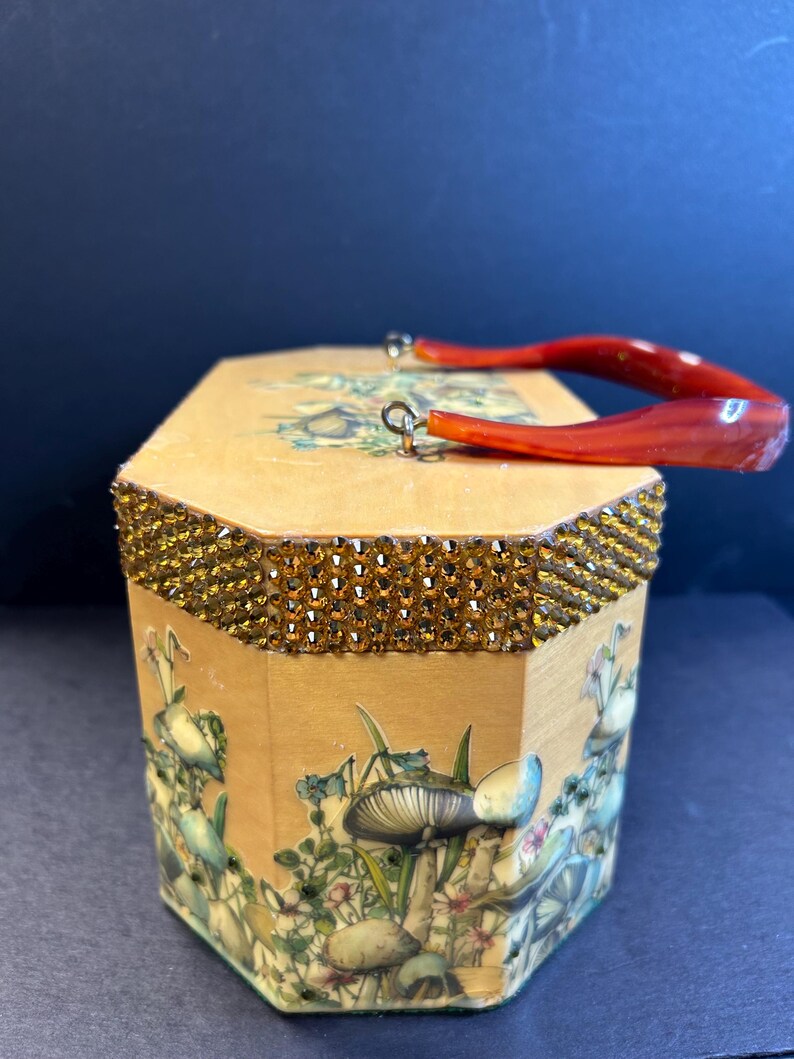 1950s Vintage Box Purse - Etsy