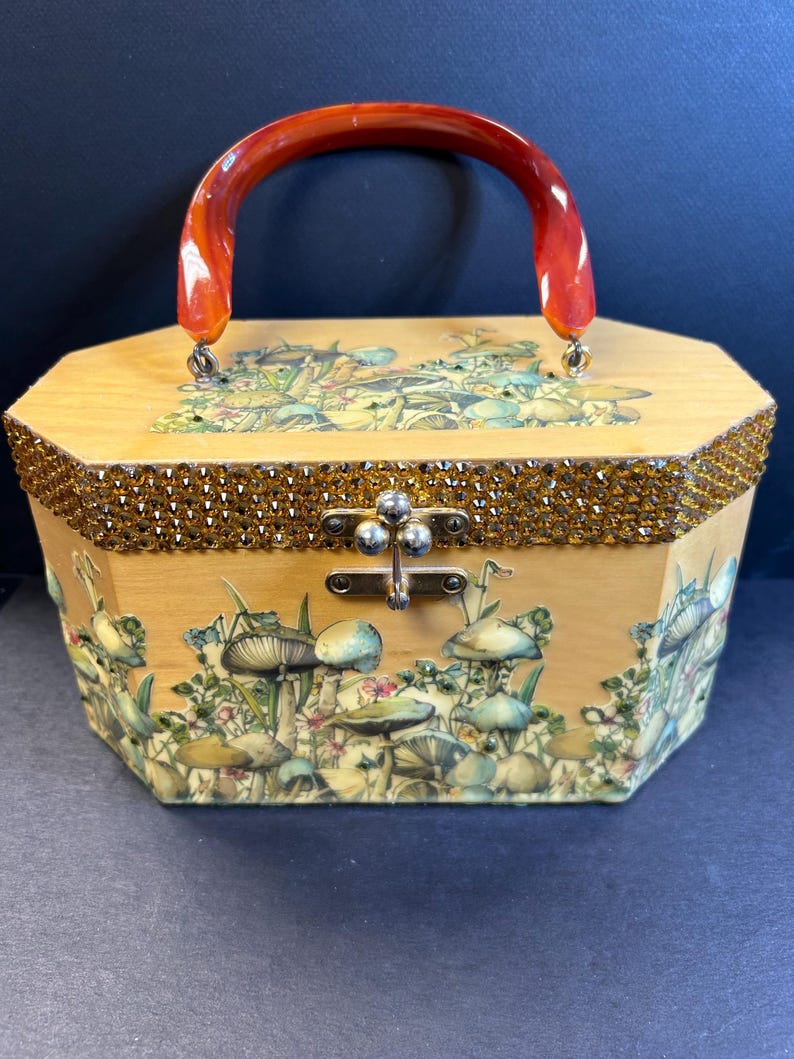 1950s Vintage Box Purse - Etsy
