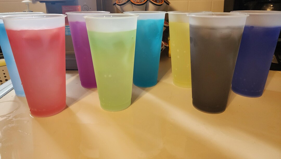 Customized Color Change Cups - Etsy