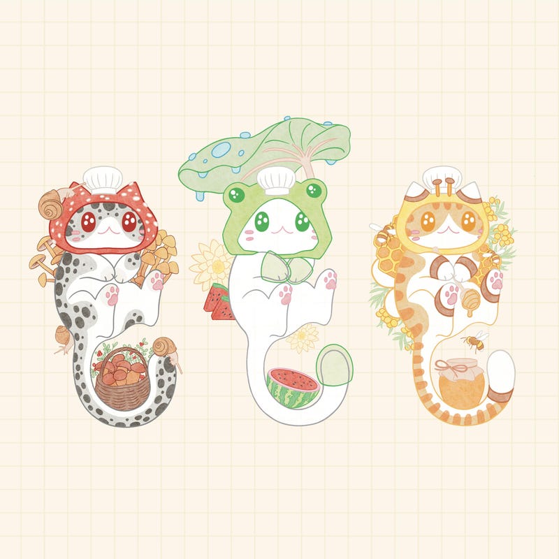 Bee Cat Frog And - Etsy Israel