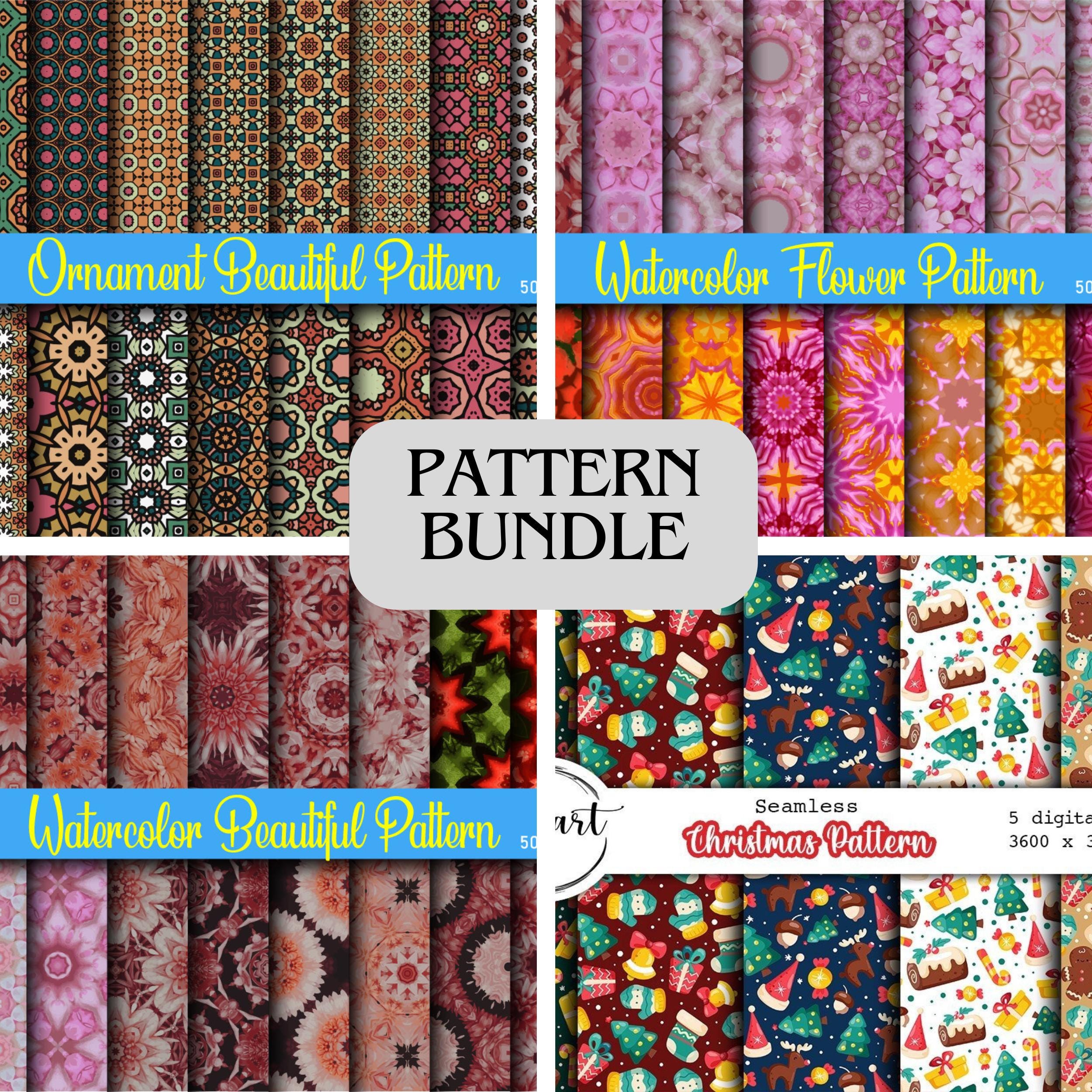 5000+ Seamless Pattern Bundle | Digital Paper, Backgrounds, Textures ...