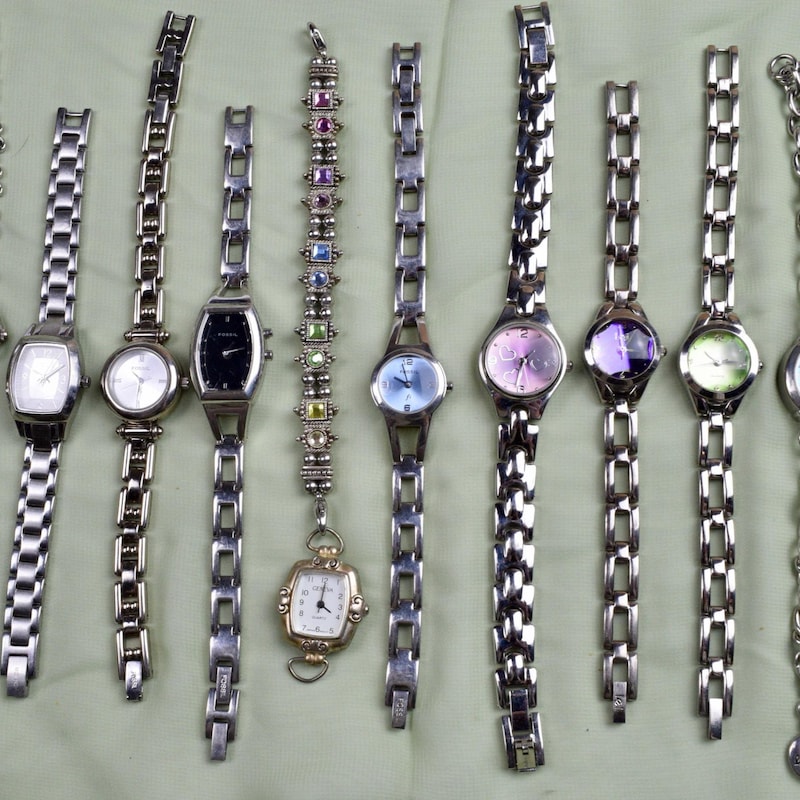 Silver Watches - Etsy UK