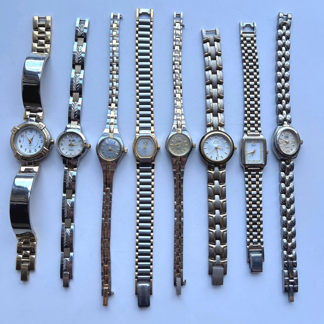Gold and Silver Two Toned Womens Watches - Etsy