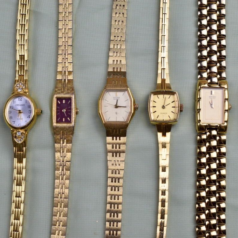Vintage Gold Women's Watches - Etsy