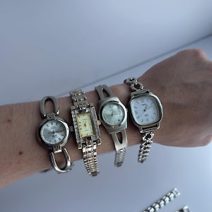 Silver Vintage Women's Watches - Etsy