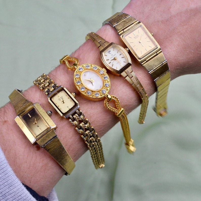 Vintage Gold Women's Watches - Etsy