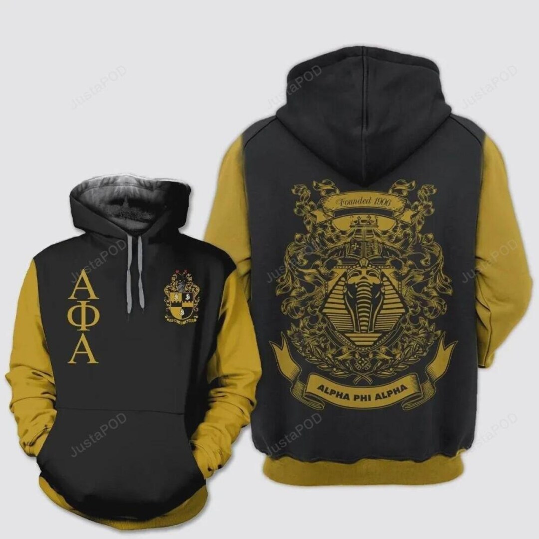 Royal Alpha Phi Alpha 3D All Over Printed Hoodie - Etsy