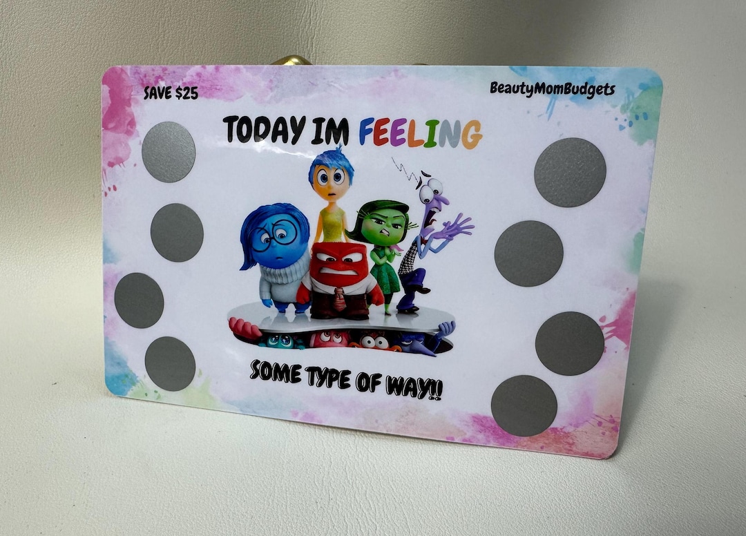 Today I Feel Some Type of Way || Savings Challenge || Scratch off | A5 ...