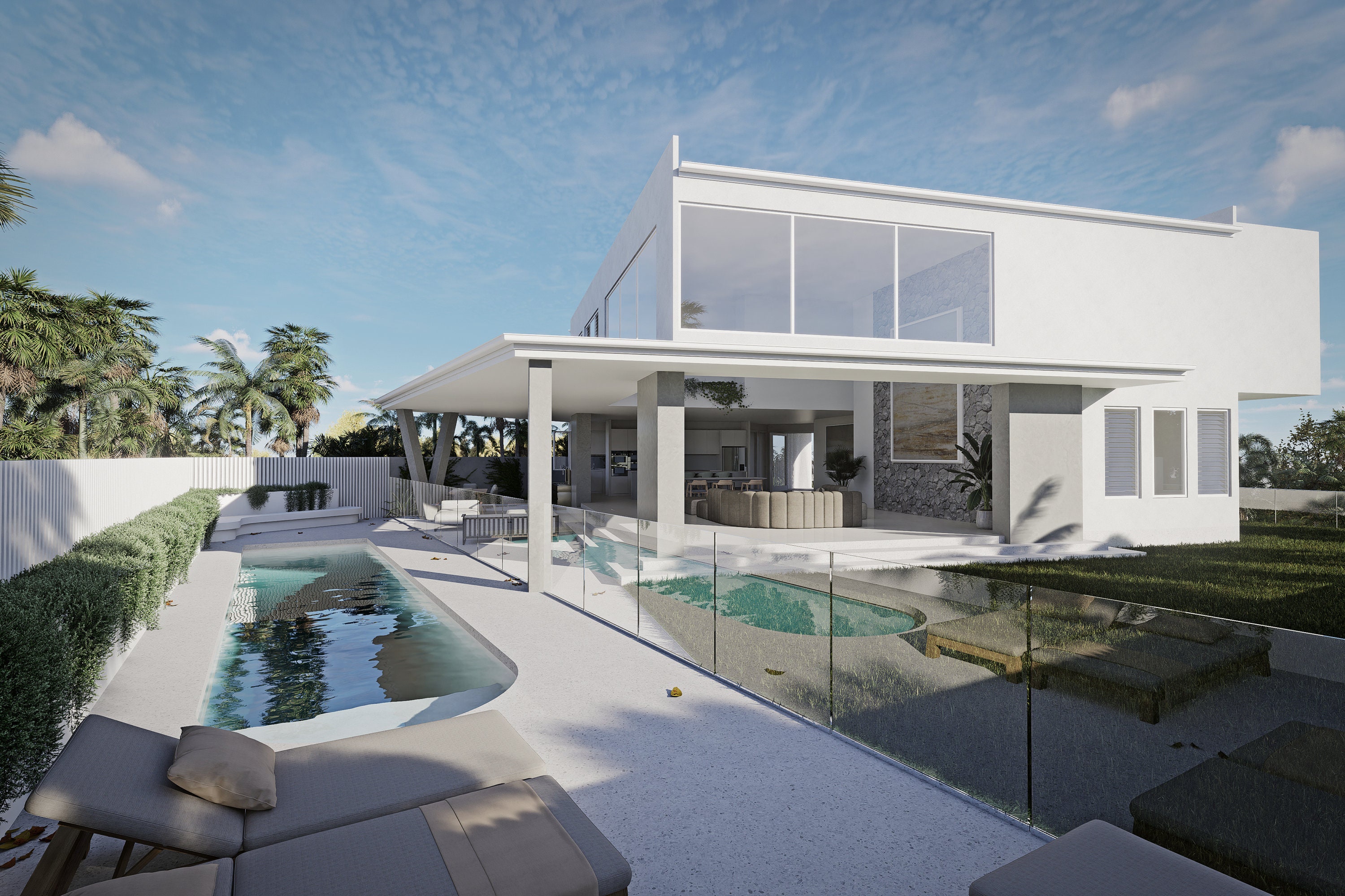 Contemporary Custom House Design Full Set of Construction Plans and ...