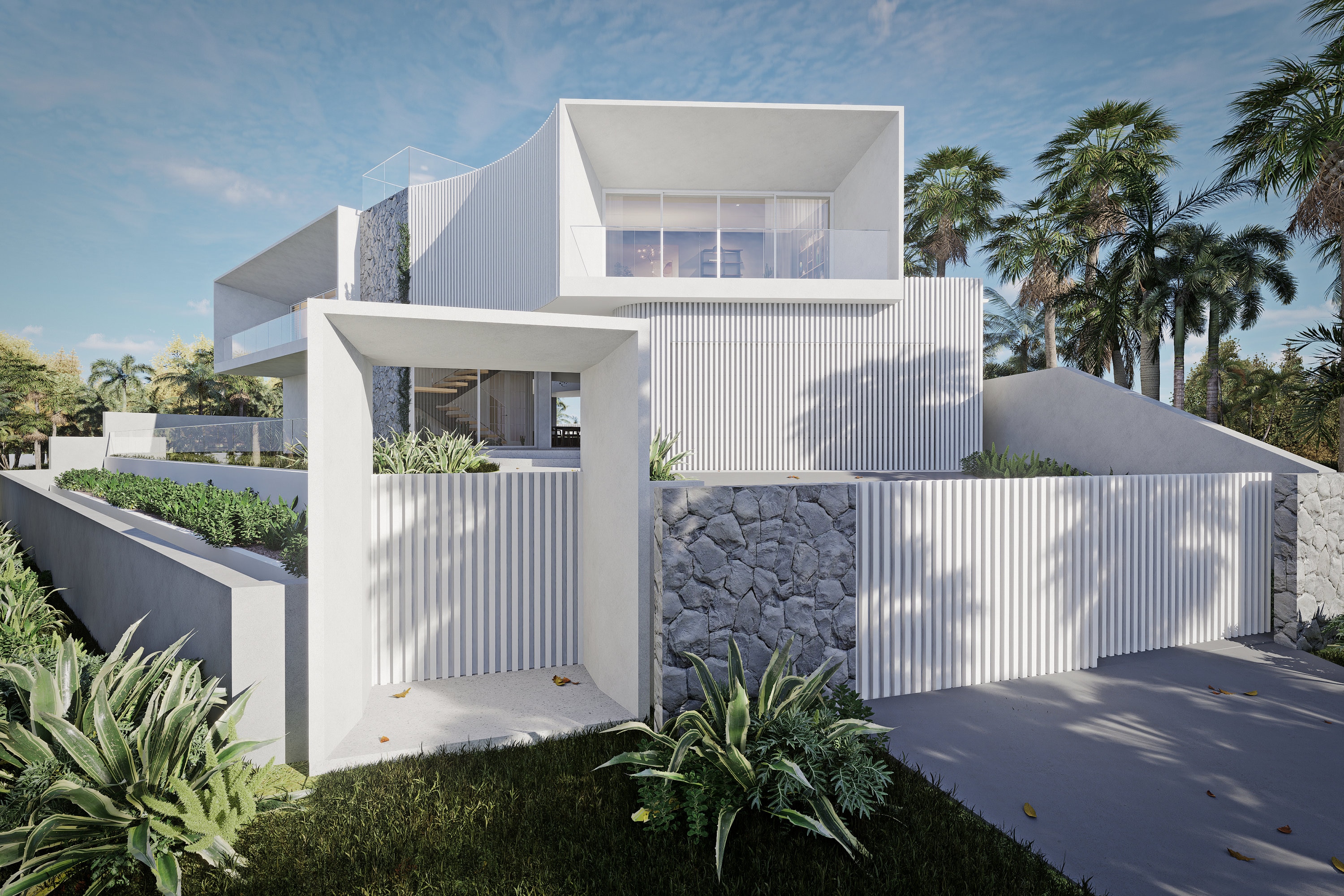 Contemporary Custom House Design Full Set of Construction Plans and ...