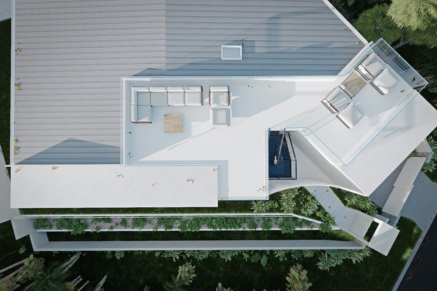 Contemporary Custom House Design Full Set of Construction Plans and ...