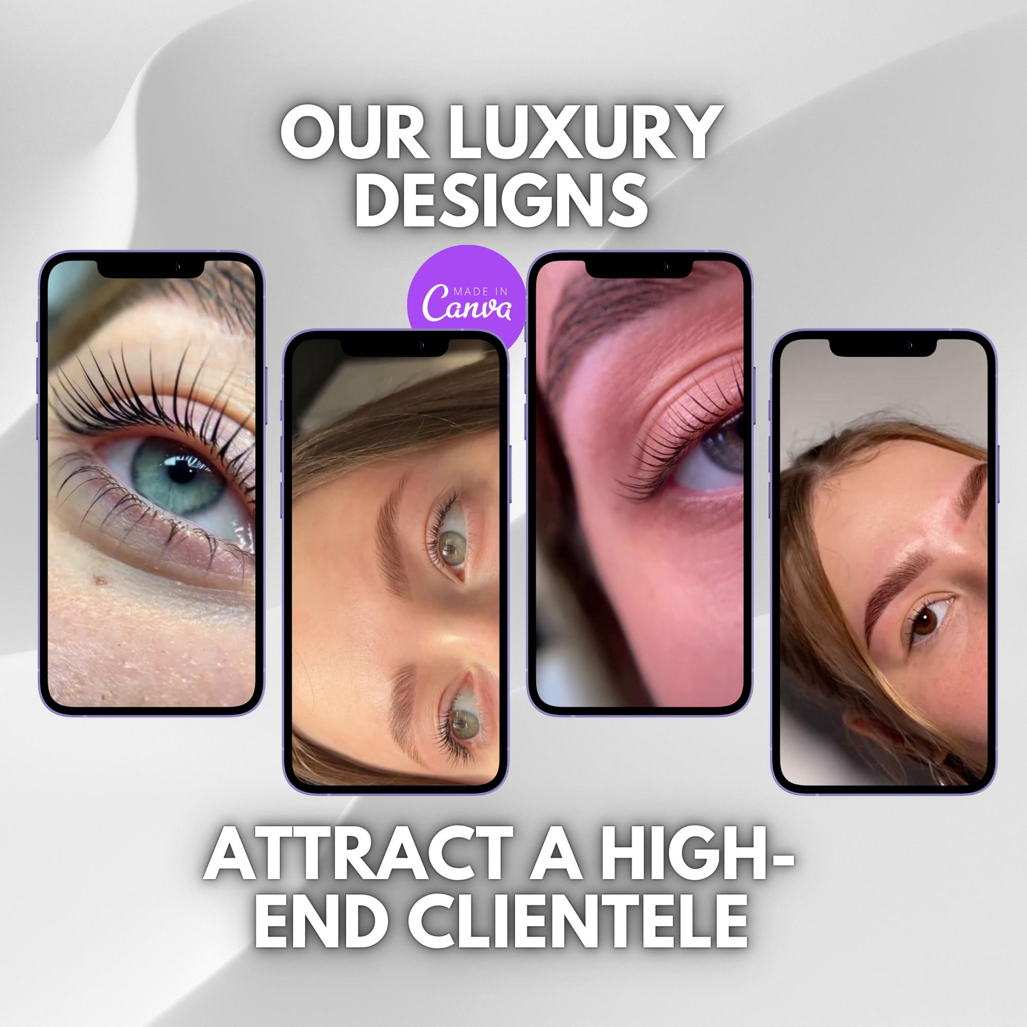 50 Lash Lift & Brow Lift Instagram Reels | Lash Lift Video Reels | Brow ...