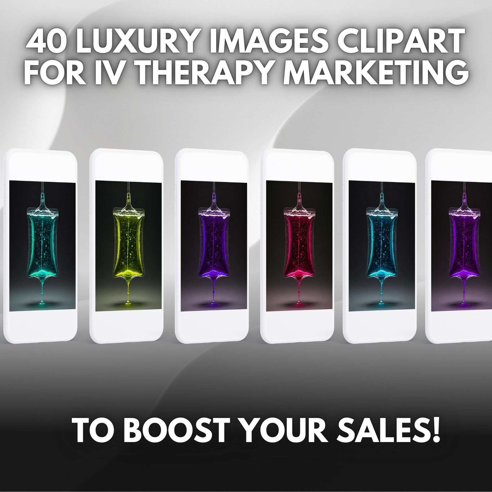 IV Drip Bag Designs Bundle, Iv Therapy Clipart | Clipart Images for IV ...