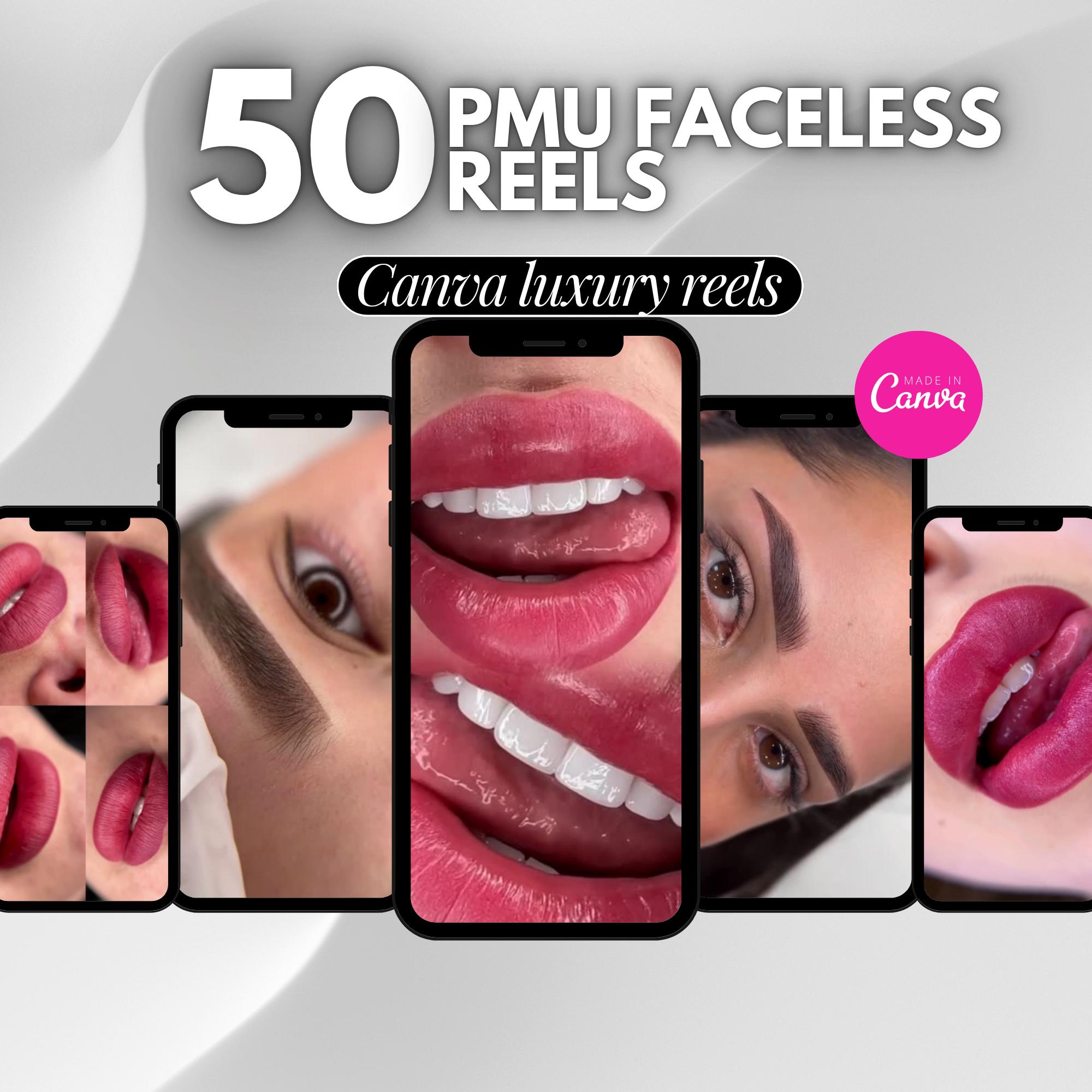 50 PMU Reels Videos | Permanent Makeup Video Reels for Microblaiding ...