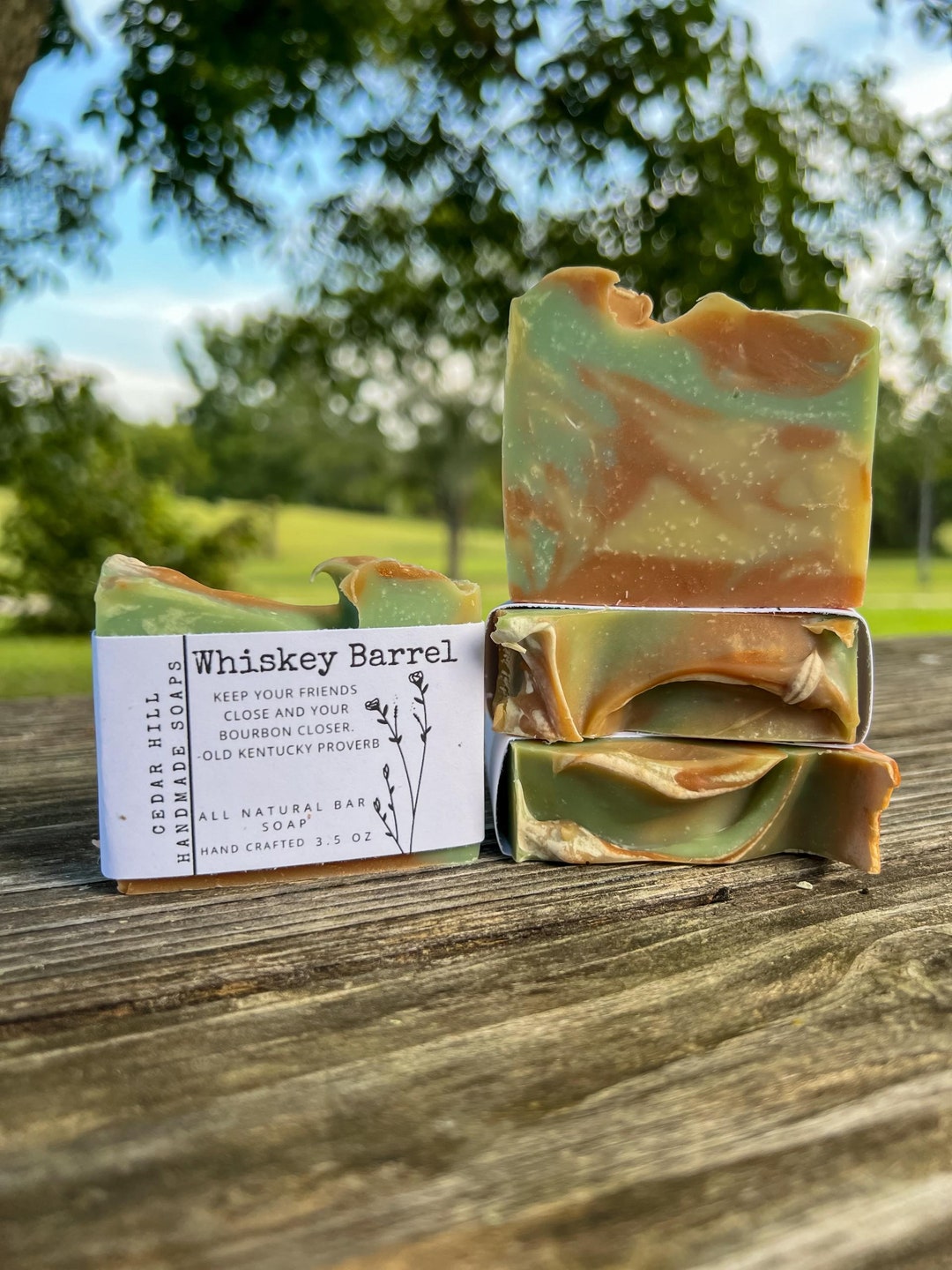 Whiskey Barrel Handmade Soap Natural Soap Masculine Soap Artisan Soap ...