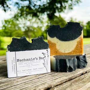 Mechanics Soap | Activated Charcoal Soap | Turmeric Soap | Handmade ...