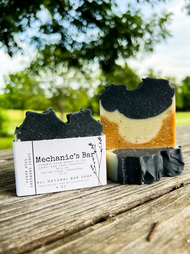 Mechanics Soap | Activated Charcoal Soap | Turmeric Soap | Handmade ...