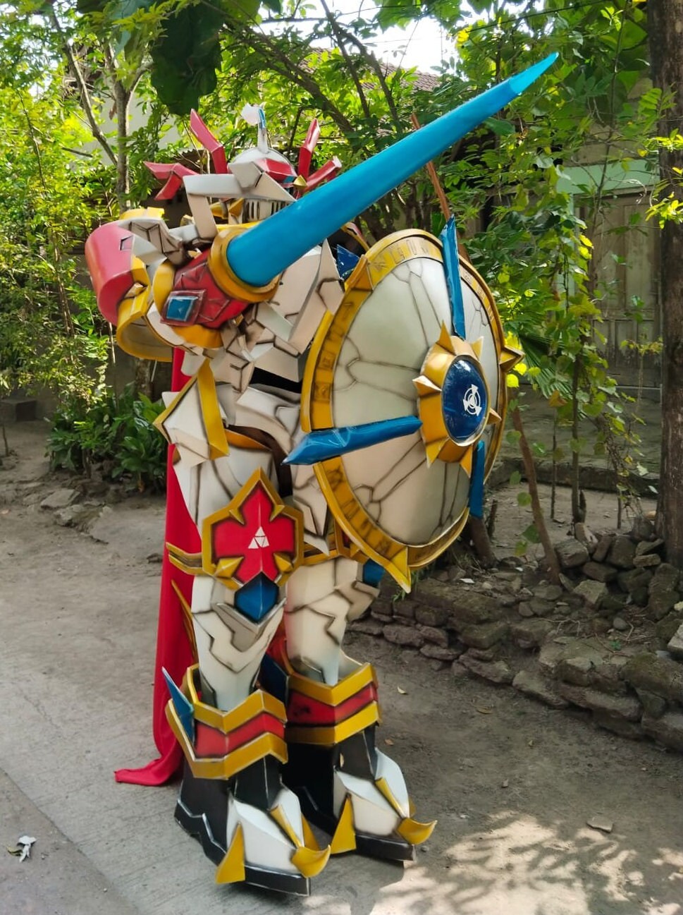 Dukemon-x/gallantmon-x Digimon Tamers Cosplay Armor - Etsy