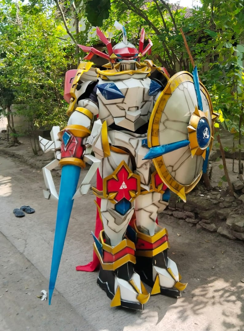 Dukemon-x/gallantmon-x Digimon Tamers Cosplay Armor - Etsy