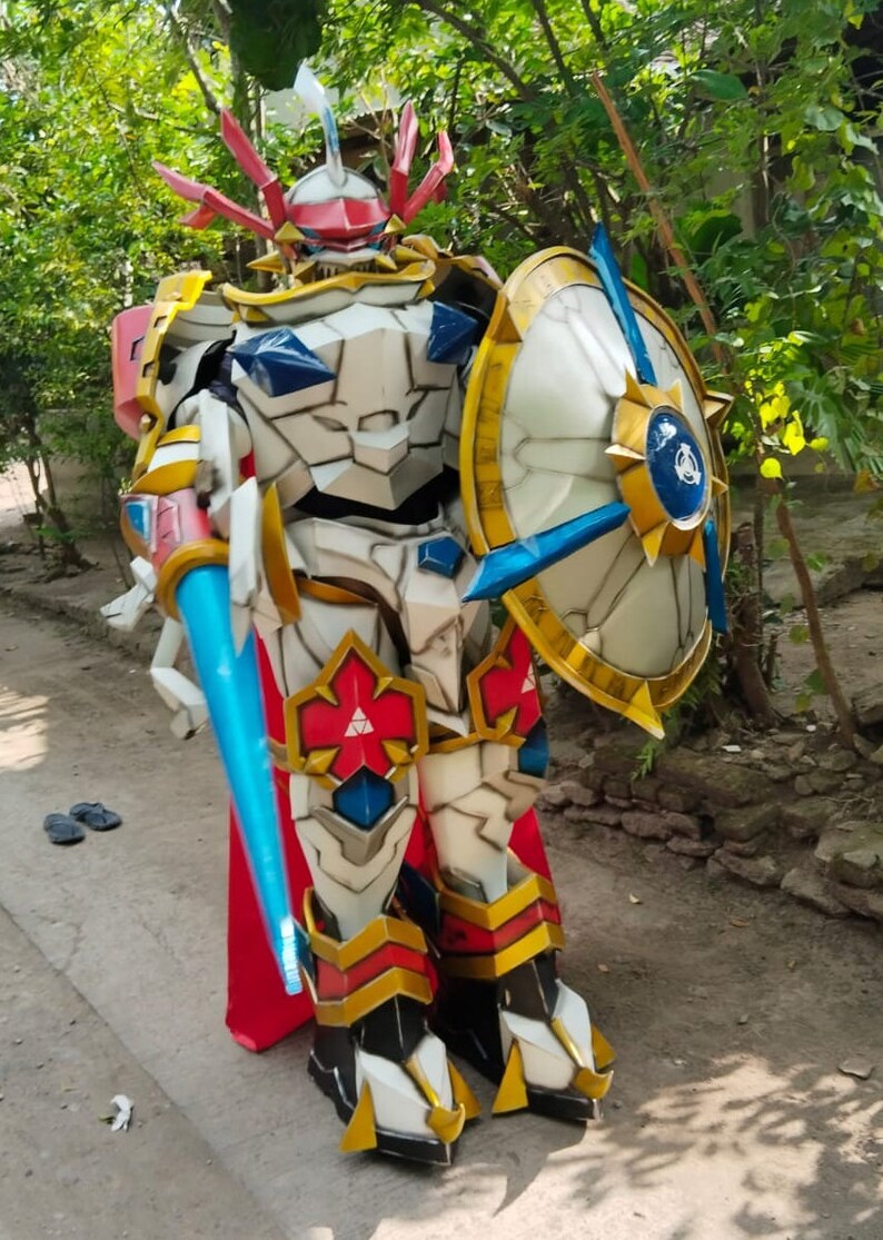 Dukemon-x/gallantmon-x Digimon Tamers Cosplay Armor - Etsy