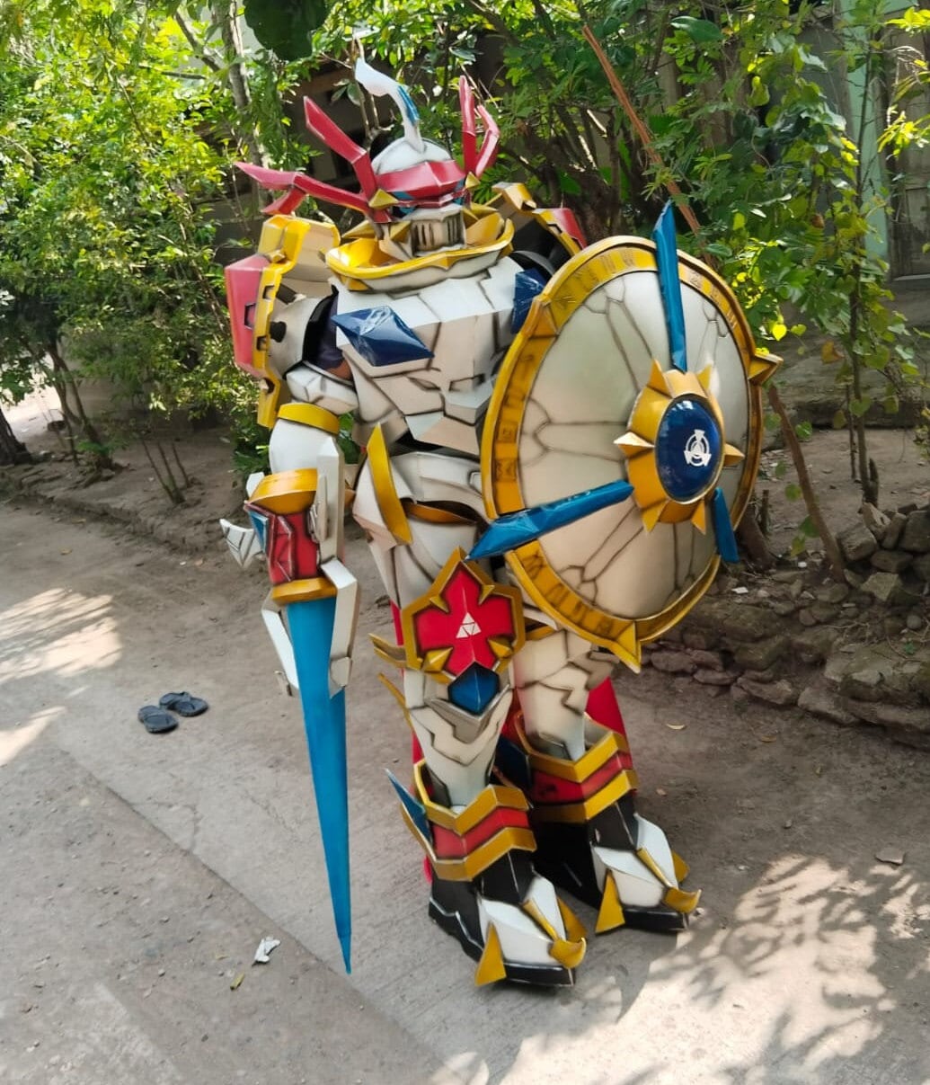 Dukemon-x/gallantmon-x Digimon Tamers Cosplay Armor - Etsy